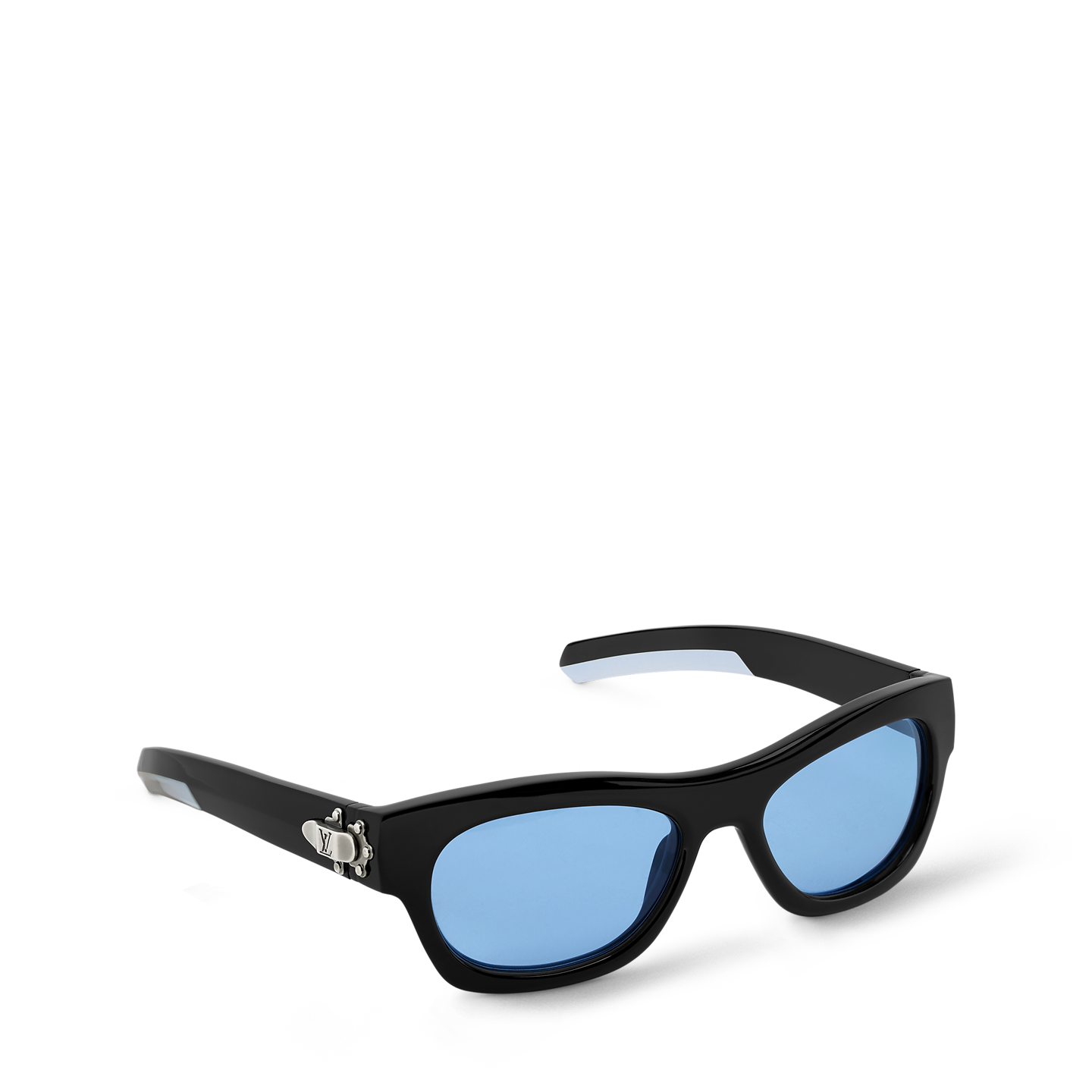 LV Frog Round Square Sunglasses - Luxury S00 Black | LOUIS VUITTON